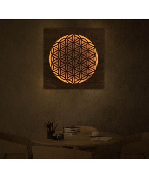 LED-Wandbild "See in den Bergen" 120cm x 40cm | WohndesignPlus - LED ...