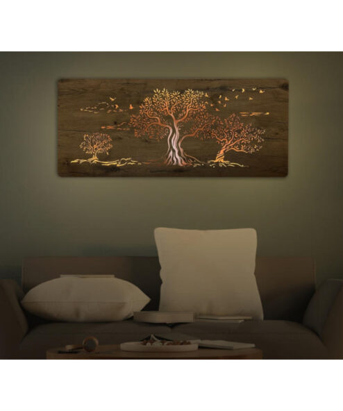 LED-Wandbild "Wiese" 90cm x 42cm | WohndesignPlus - LED-Wandbilder, LED ...