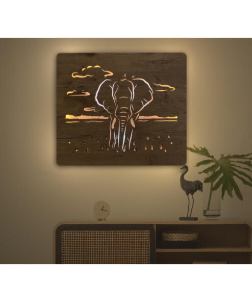 LED-Wandbild "Wiese" 90cm x 42cm | WohndesignPlus - LED-Wandbilder, LED ...